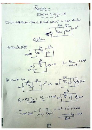 Experiment- Ohm’s Law, Measurement of Voltage, Current and Resistance. - Engineering and ...