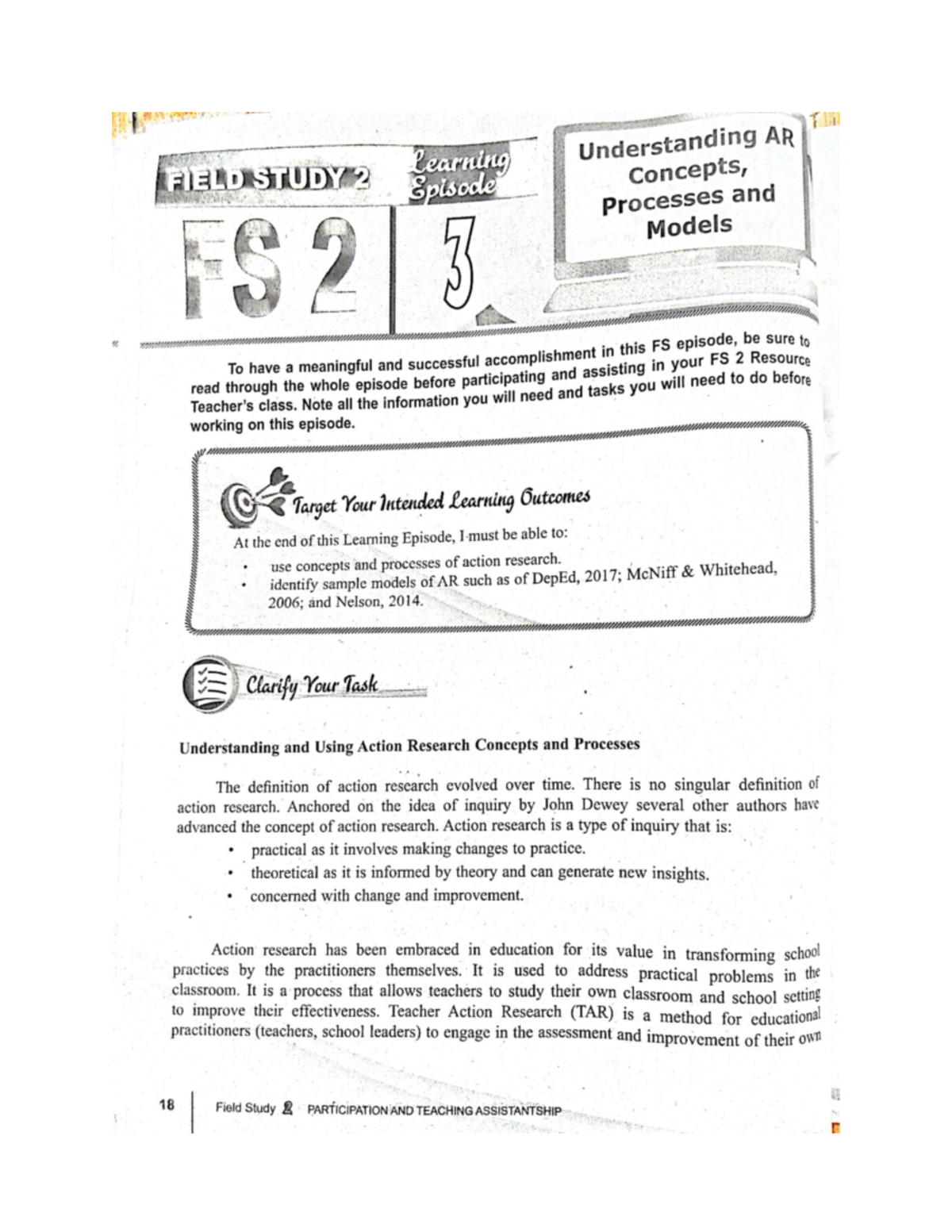 Ep-3 - N/A - FIELD STUDY 2 Learning Understanding AR Episode Concepts ...