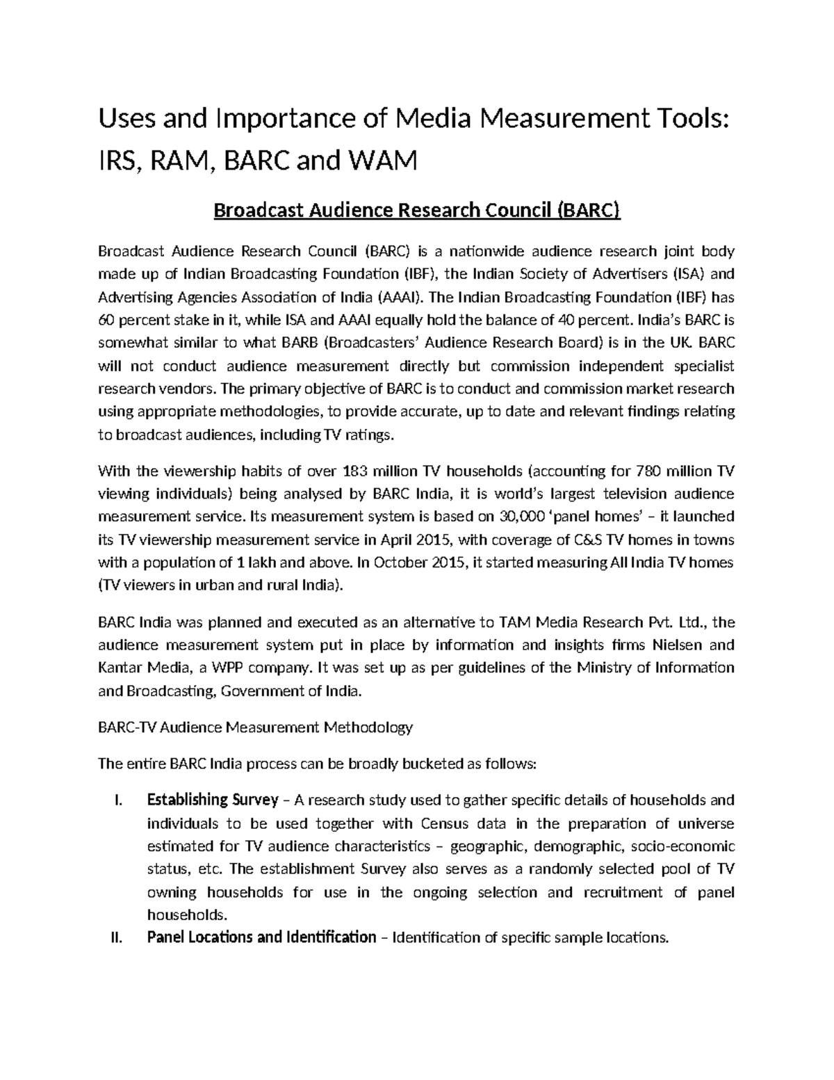 Uses and Importance of Media Measurement Tools - The Indian ...