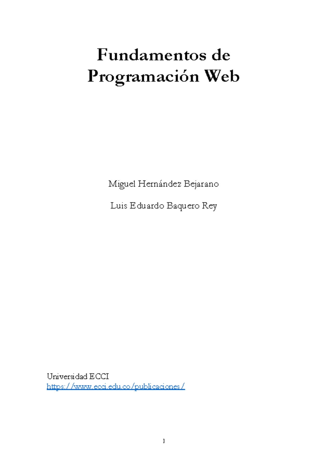 Fundamentos de Programacion Web version 1 - Fundamentos de Programación Web Miguel Hernández ...