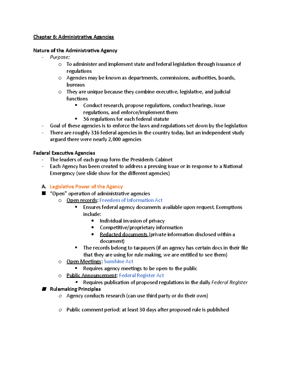 Administrative Agencies and Legal Environment of International Trade ...
