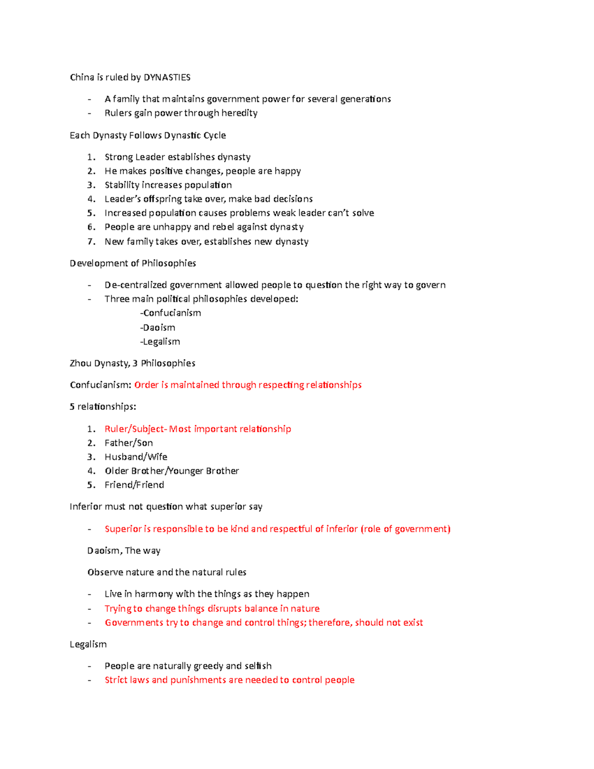 Chinese+Dynasties+Flow+Chart 1 - China is ruled by DYNASTIES A family ...