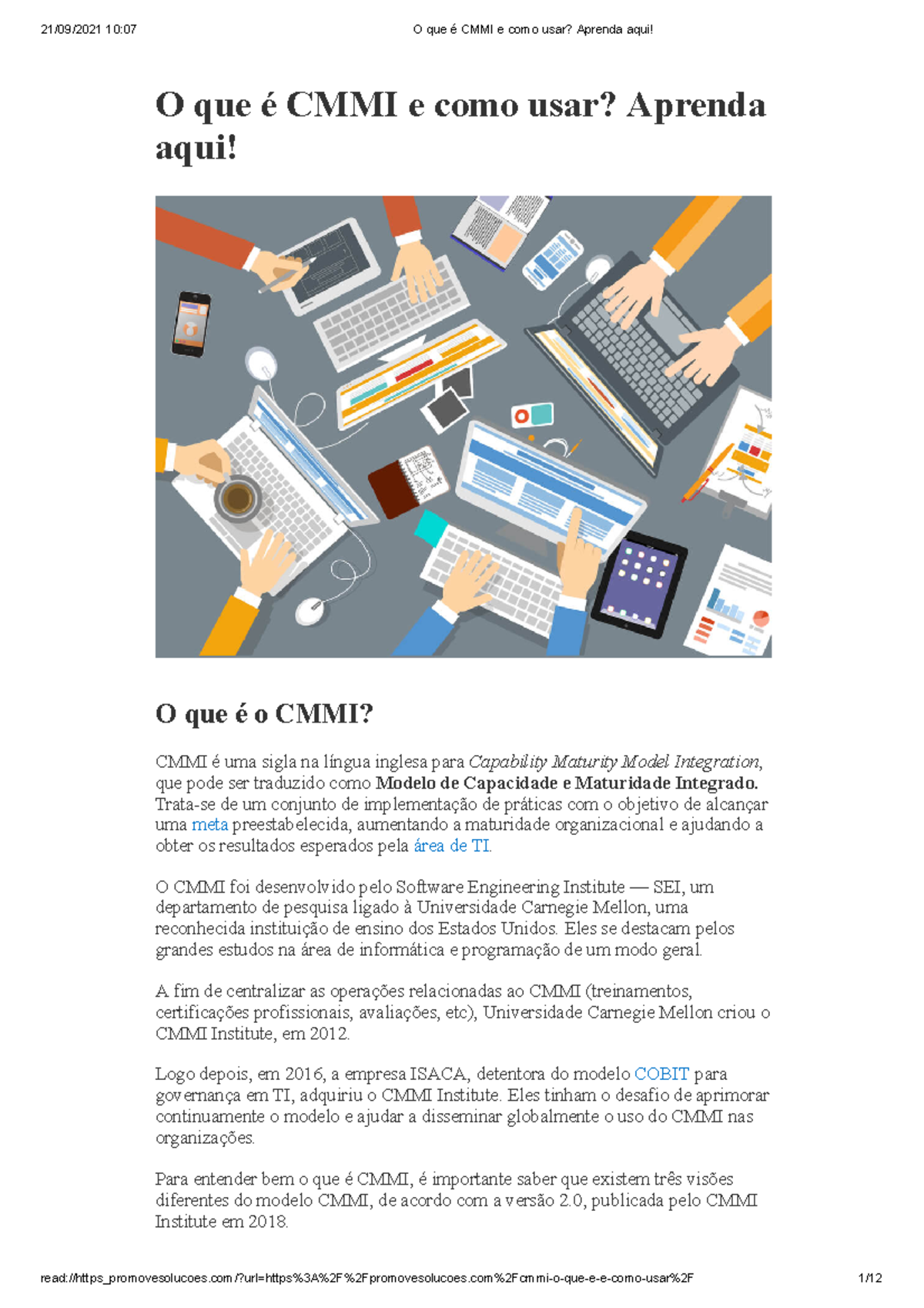 O Que é Cmmi E Como Usar Aprenda Aqui O Que é O Cmmi Cmmi é Uma