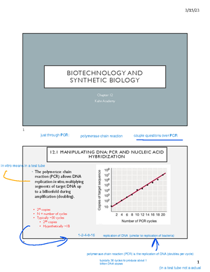 Unit Three BIO300 - Microbiology notes unit 3 - MOLECULAR INFORMATION ...