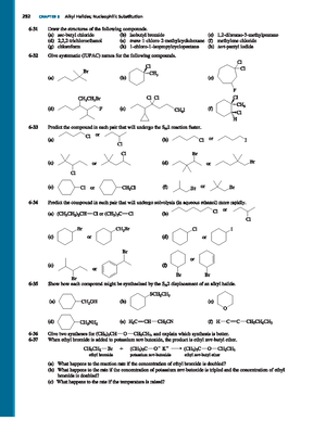 Chap 4 Problems - From the Textbook Organic Chemistry 9th edition ...