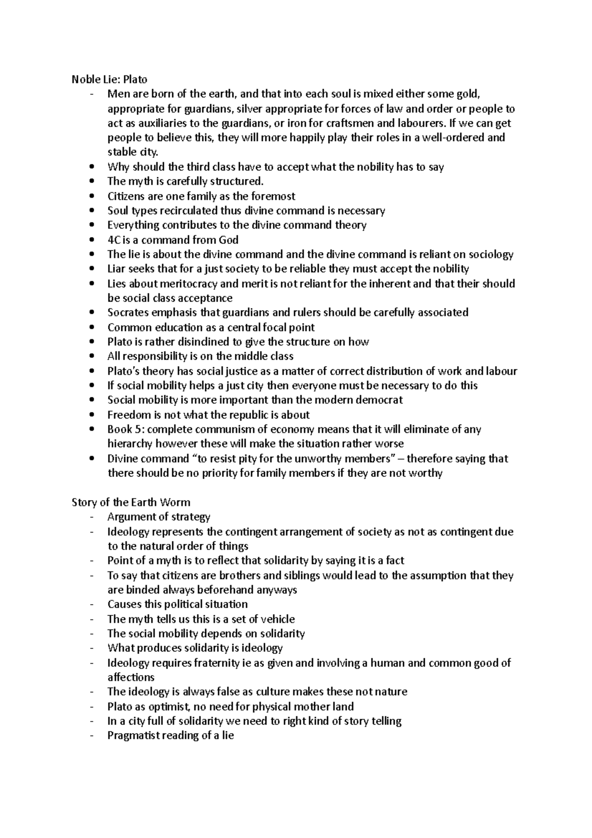 Noble Lie- Plato - iojhbibi - Noble Lie: Plato - Men are born of the ...