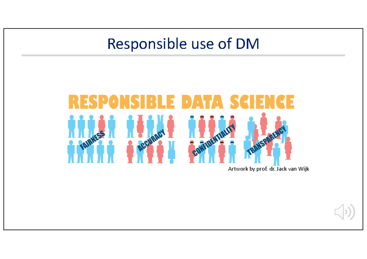 JBG010 Data Mining Part II - Responsible use of DM Artwork by prof. dr ...