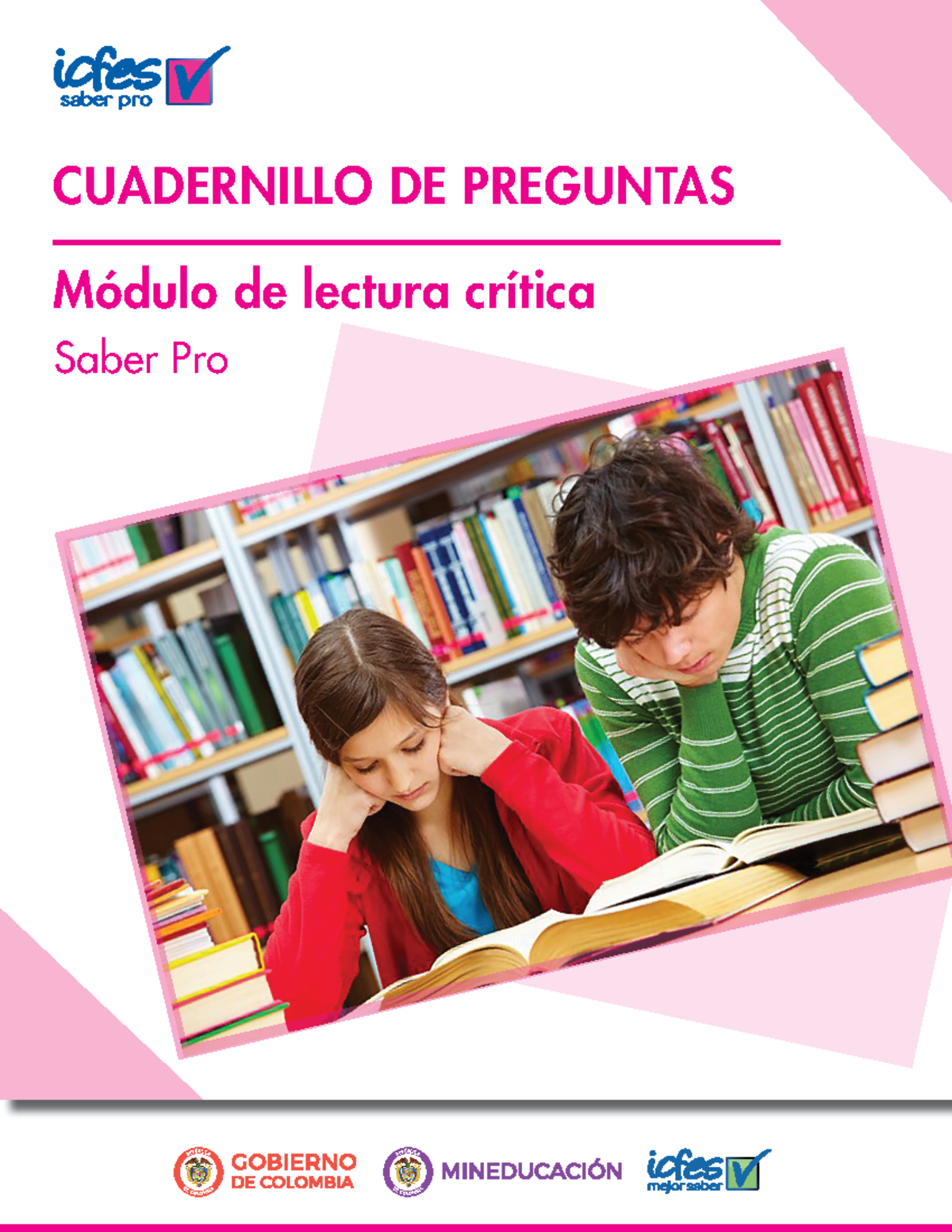 Lectura critica ejercicios - Saber Pro CUADERNILLO DE PREGUNTAS Módulo ...
