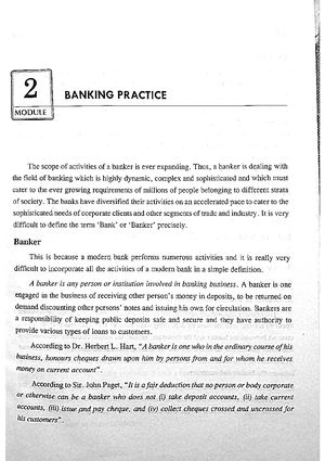 Classification of Banks - Banking theory and practices - Studocu