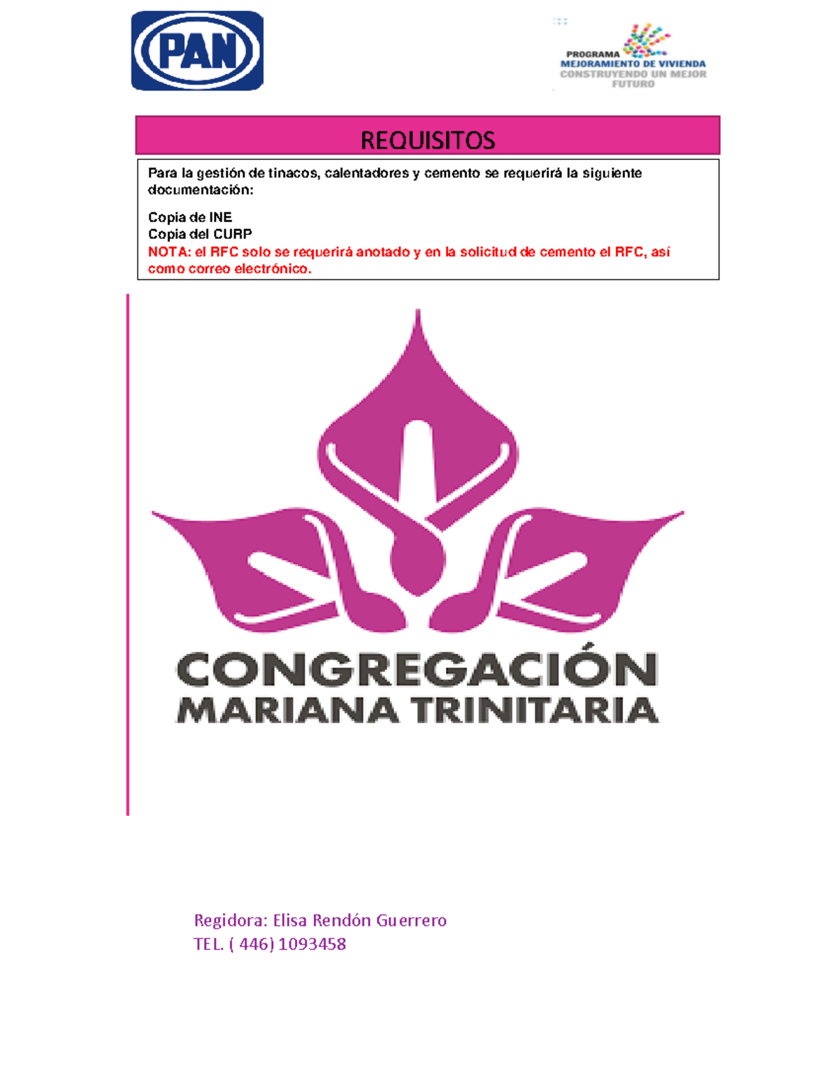 Actualizacion DE Precios Mariana III - Regidora: Elisa Rendón Guerrero ...