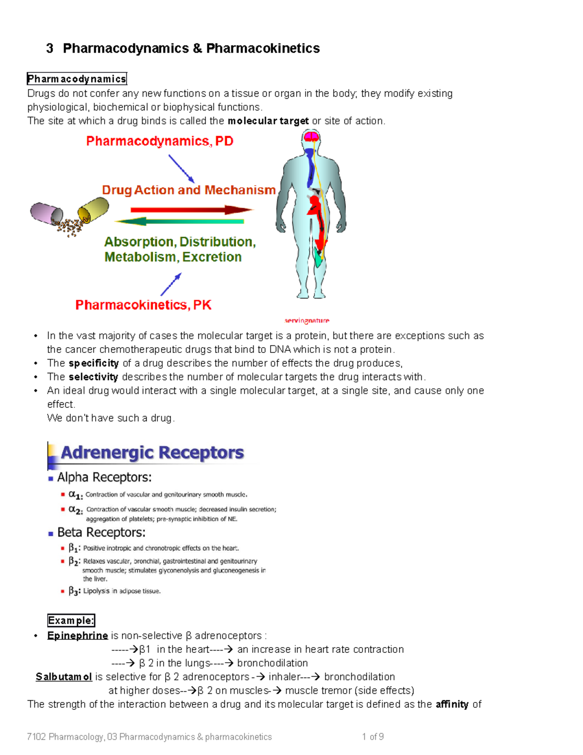 03 Pharmacodynamics pharmacokinetics - 3 Pharmacodynamics ...