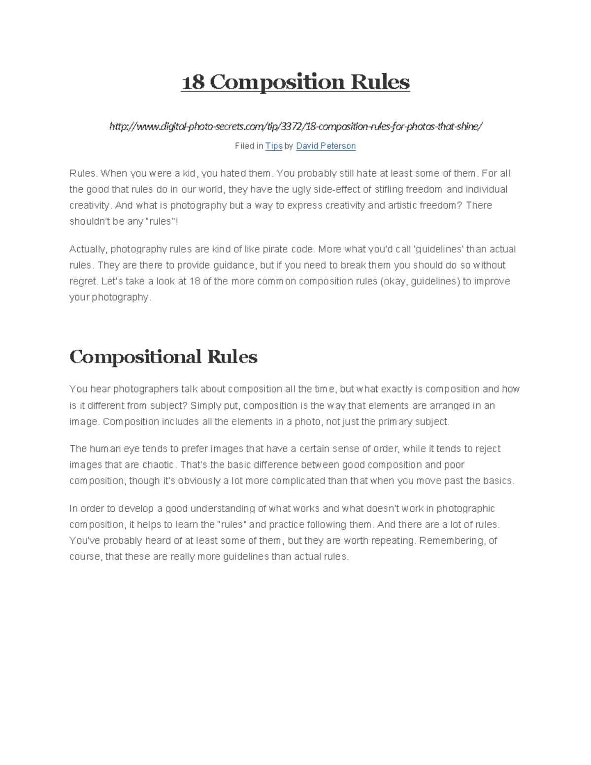 18 composition rules-1 - 18 Composition Rules - Studocu