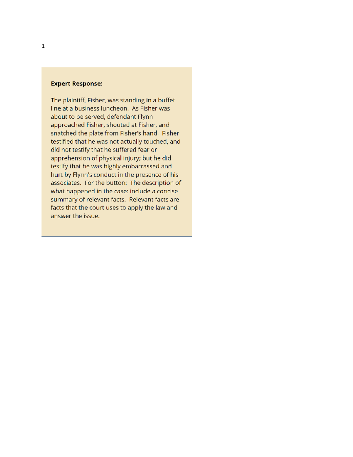 Sample Case Brief Notes - CL640 - Studocu