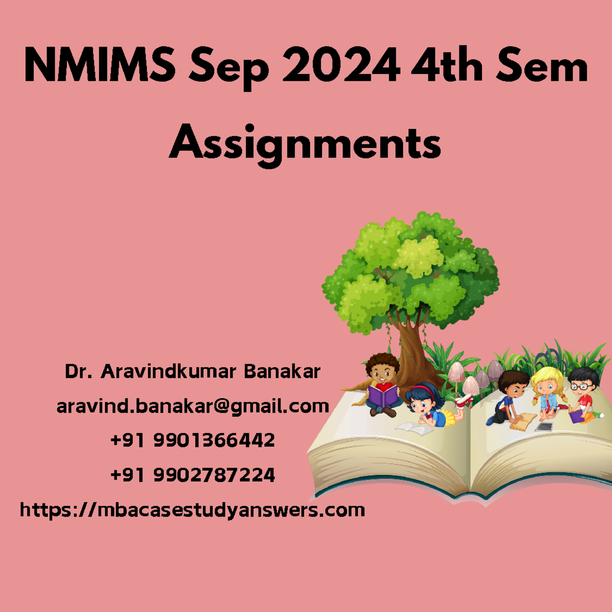 NMIMS SEP 2024 4th Sem Assignments by Dr. Aravind Banakar - 9901366442 - 9902787224 - Studocu