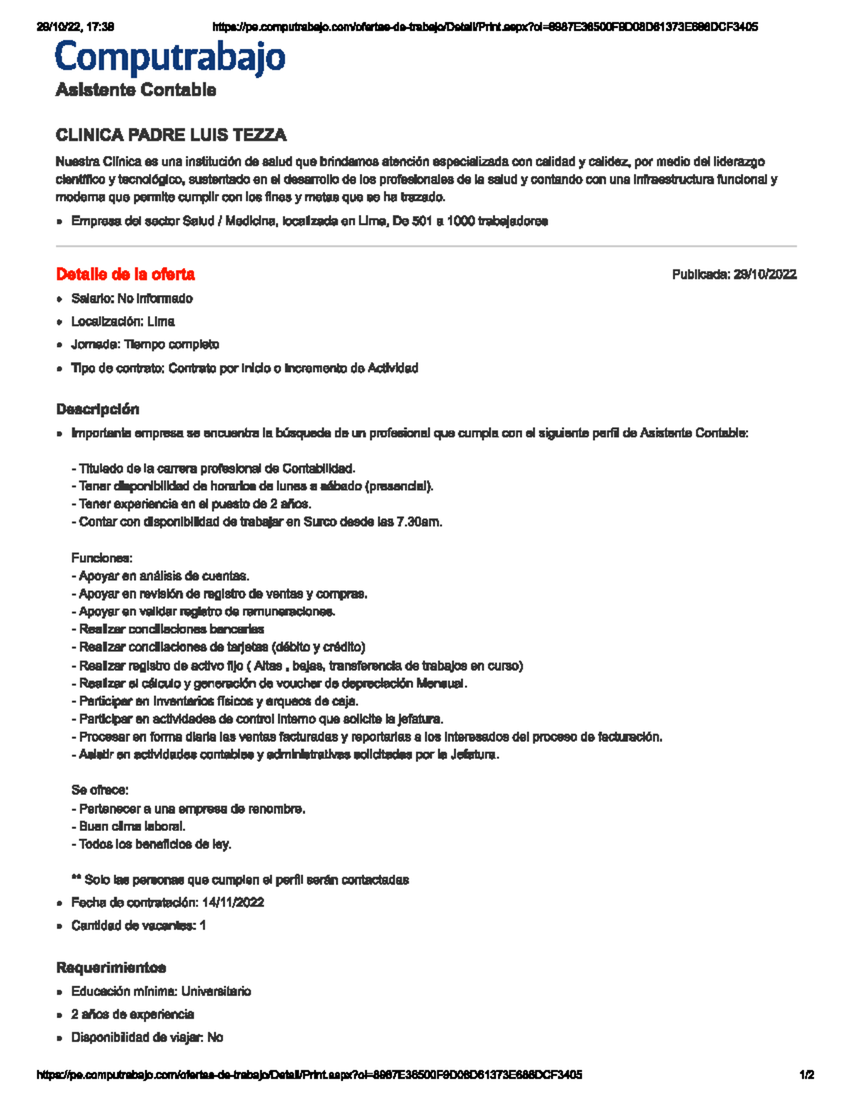 Aviso 2 - tarea para estudiantes de la carrera de contabilidad - 17:38 ...