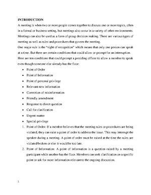 General overview on Circulars - Introduction A circular, a letter or a ...