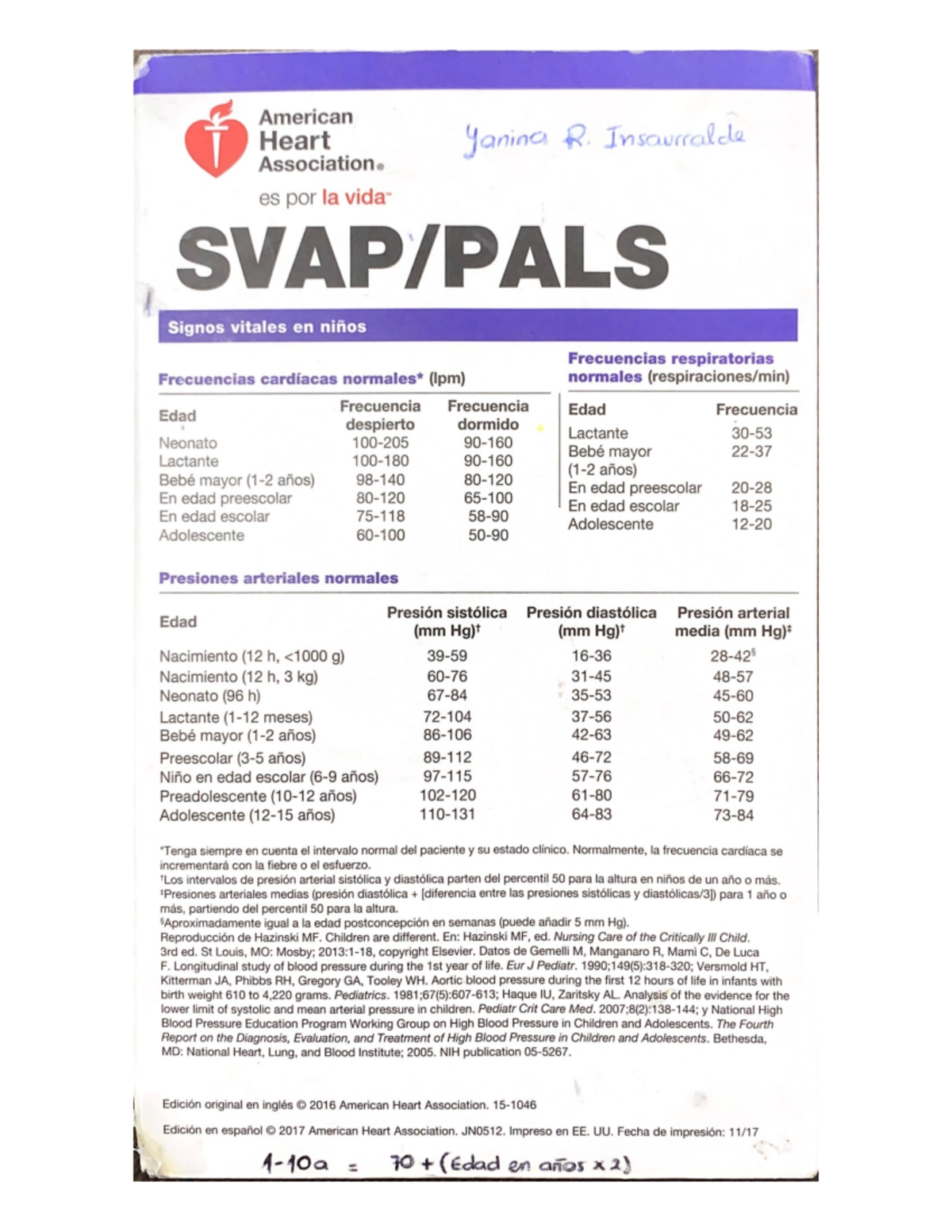 Guia Pals 2015 - Guia practica - American Heart yanina R. Insaurralde ...