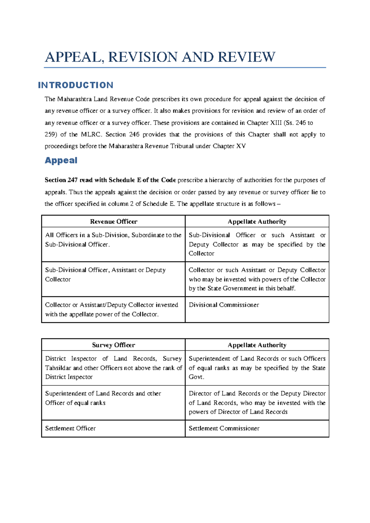 Appeal-Revision-and-Review-converted-converted - Short Notes - APPEAL ...