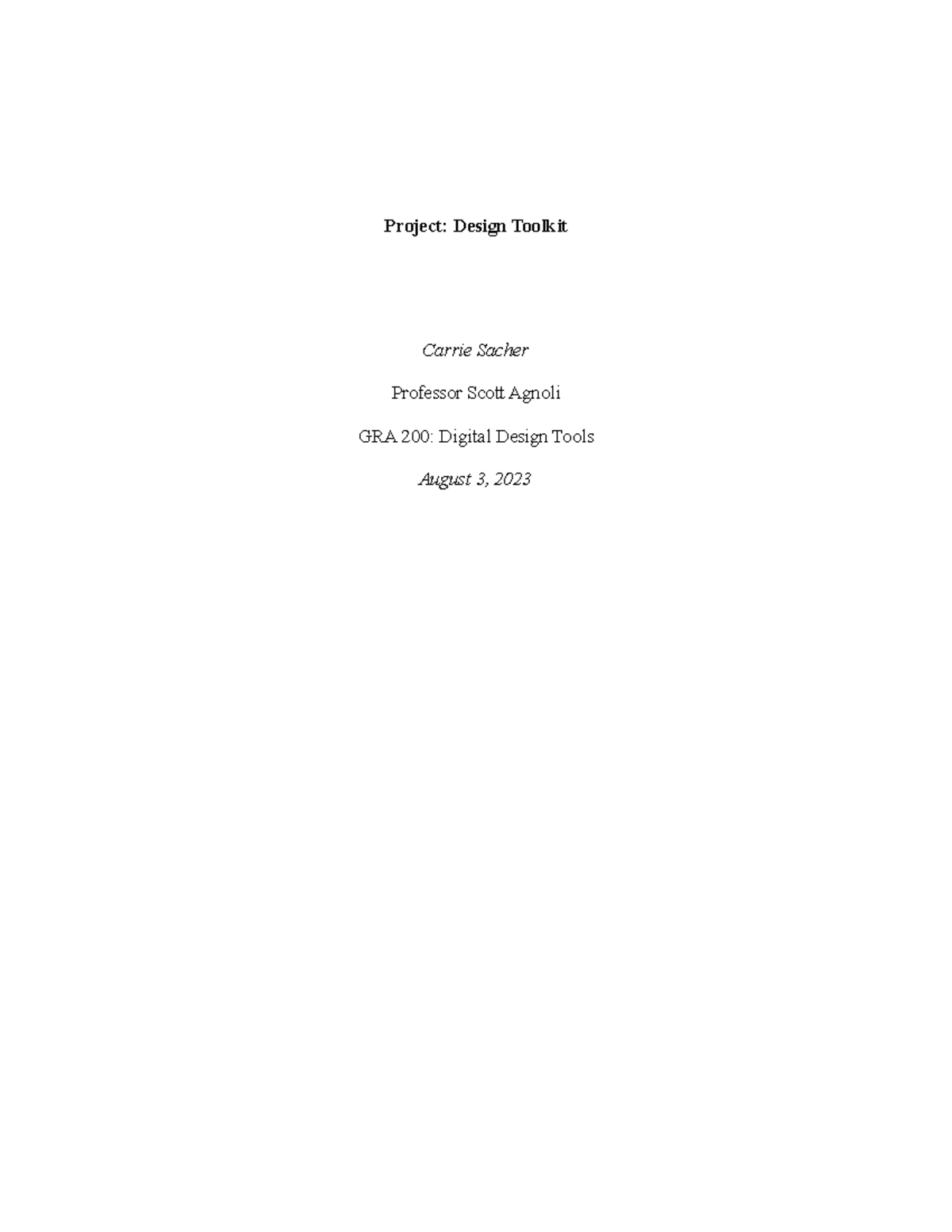 Project Template, Module Three Milestone, Sacher, 06-30-23, 2PM ...