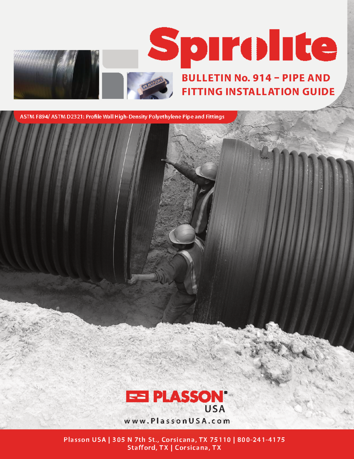 Plasson-USA-180009-PRT01-2018-Spirolite-Installation-Guide 3-compr ...