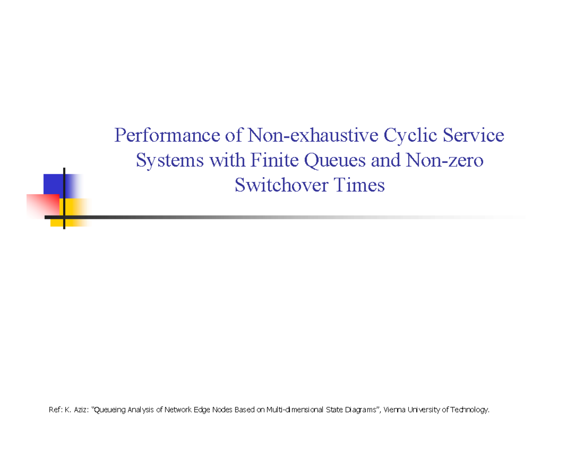 Part 7 - helping material - Performance of Non-exhaustive Cyclic ...