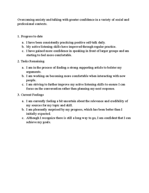 COM200 Week 1 Assignment - Interpersonal Communication Skills ...