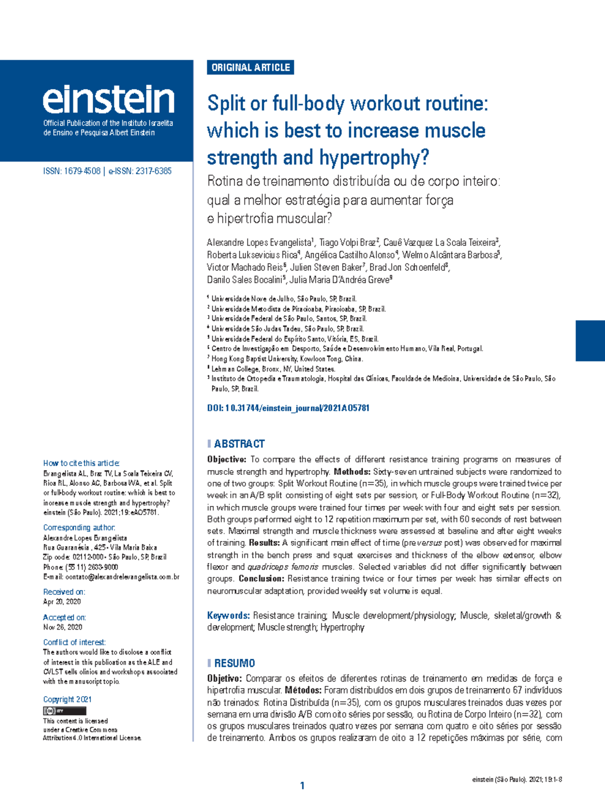 Splits - Paper - Copyright 2021 This content is licensed under a ...