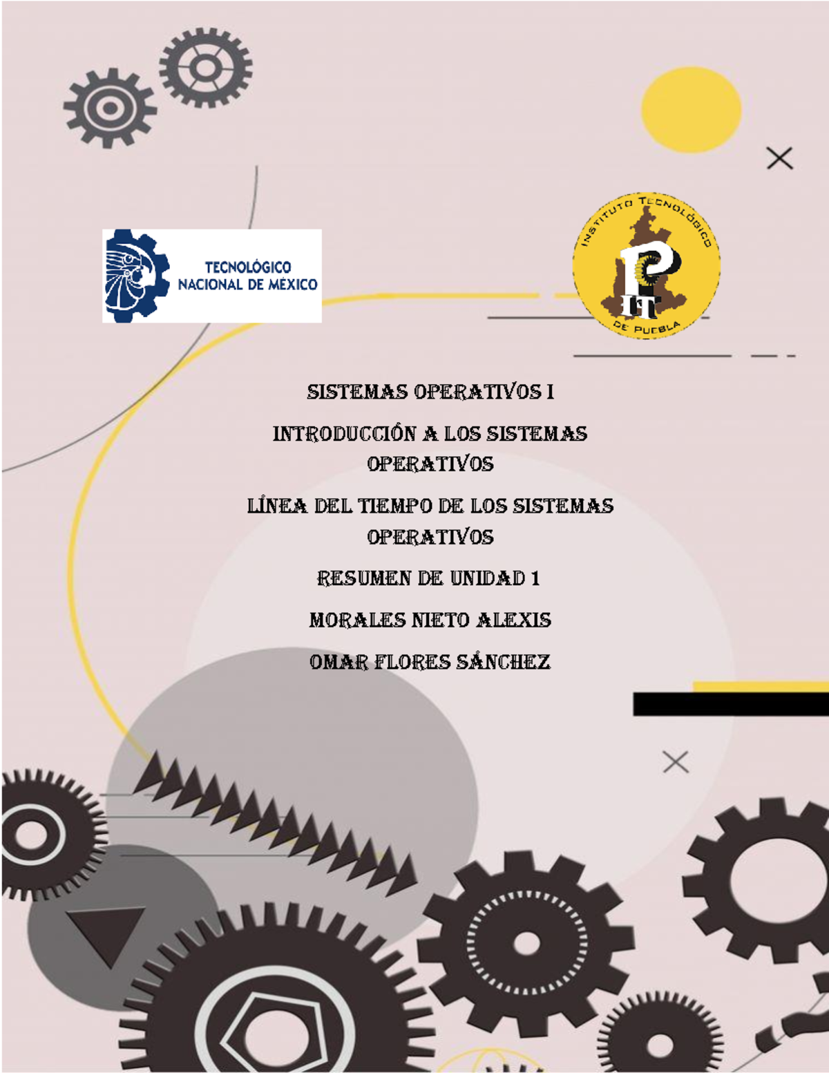 Unidad 1 AMN - Resumen Sistemas Operativos - SiStemaS operativoS i introducción a loS SiStemaS ...