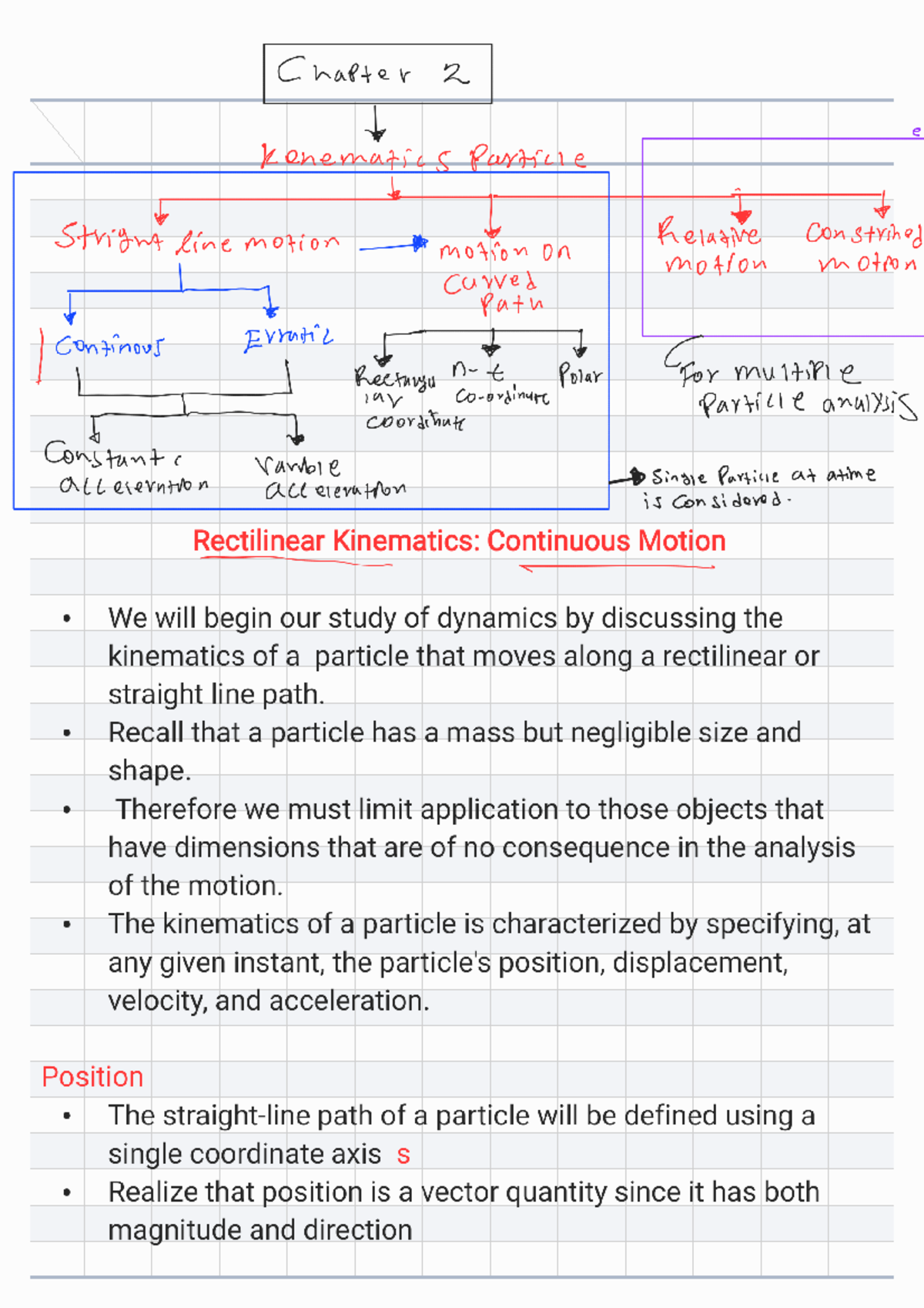 Chapter 2 rectilinear motion - process dynamics and control - Studocu
