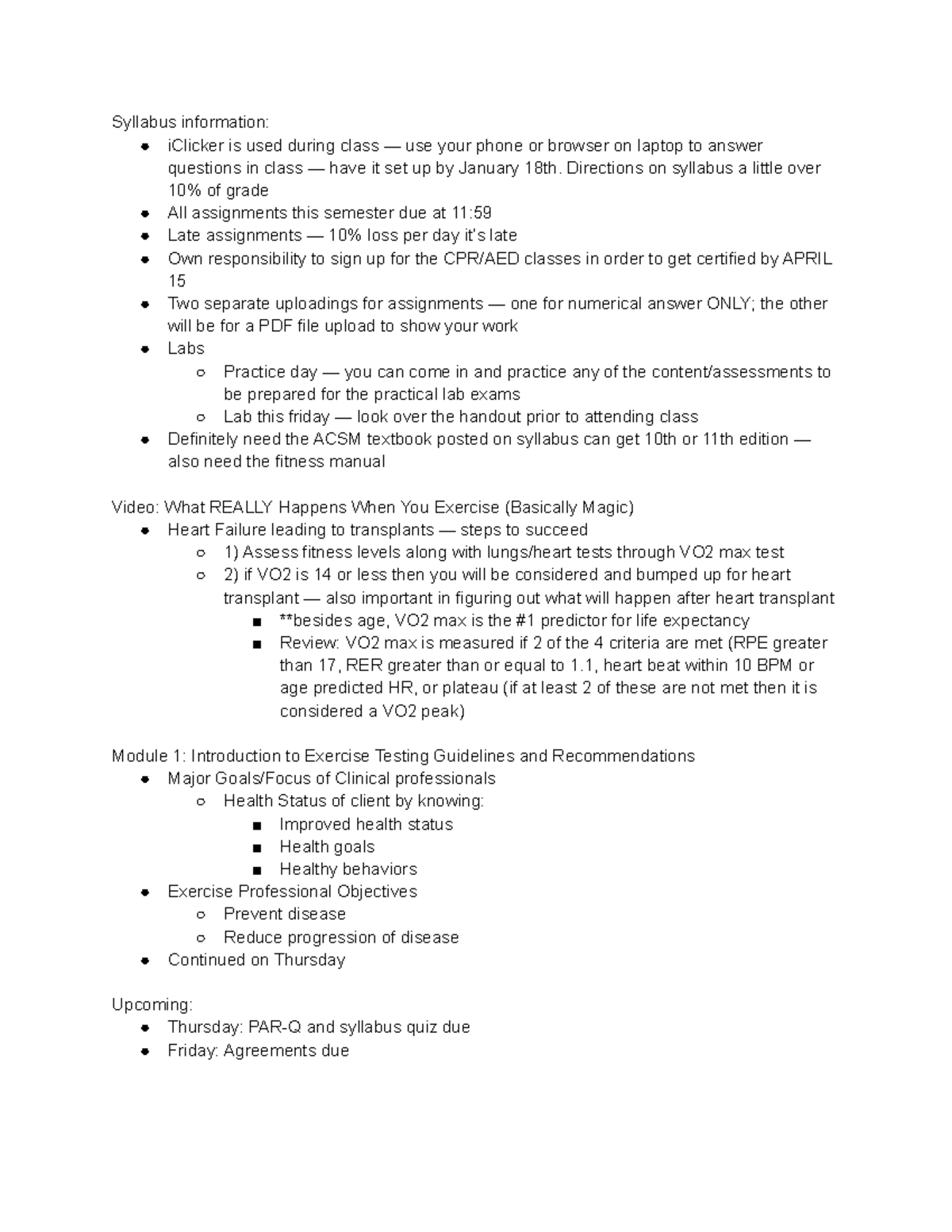 Introduction to Exercise Testing Guidelines and Recommendations ...