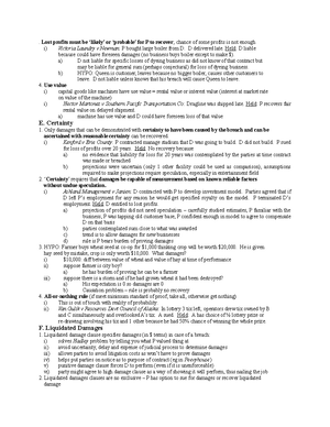 Contracts Law Outline - 3 - CONTRACTS OUTLINE I. CONTRACT – Mutual ...