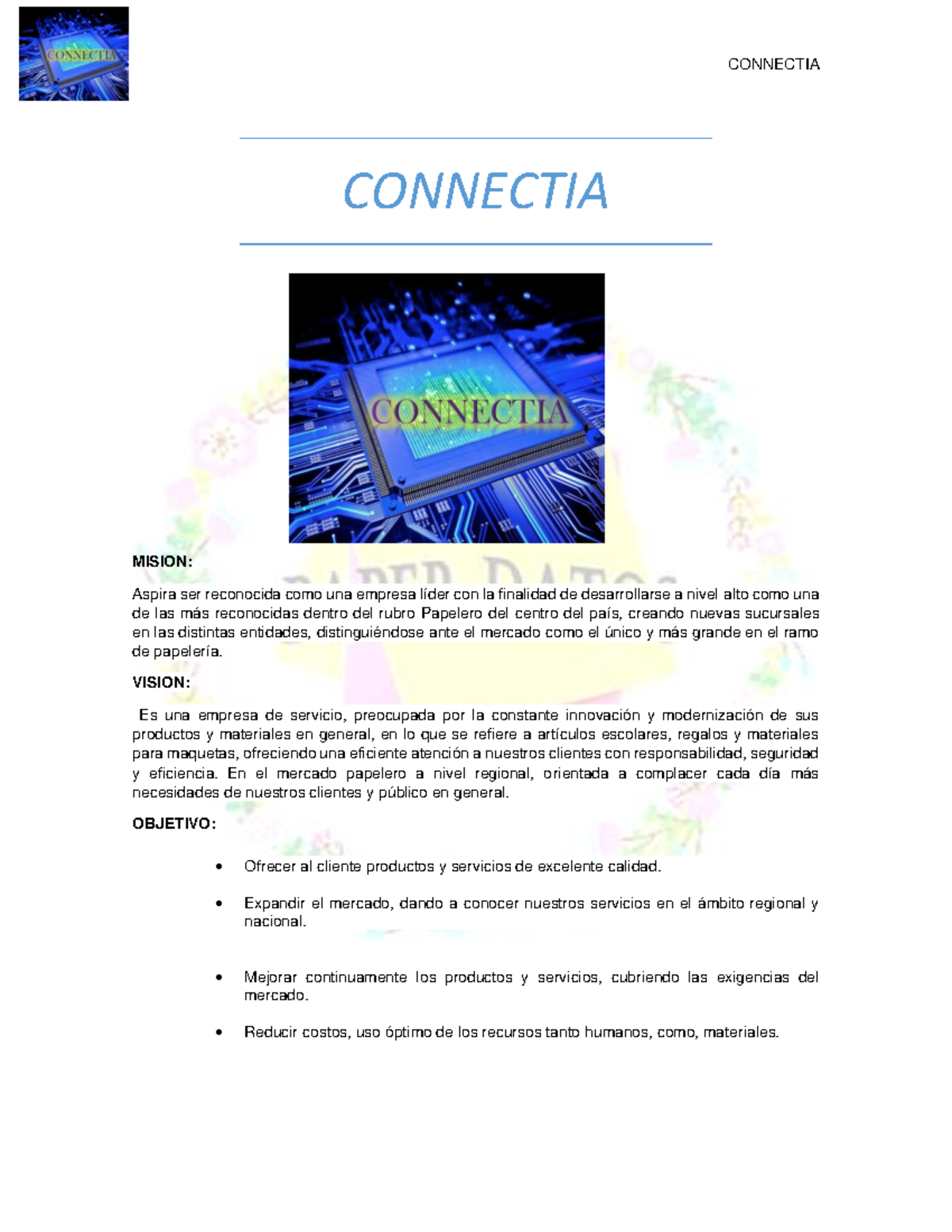 Jimena Punto 1 - cvxv - CONNECTIA CONNECTIA MISION: Aspira ser ...