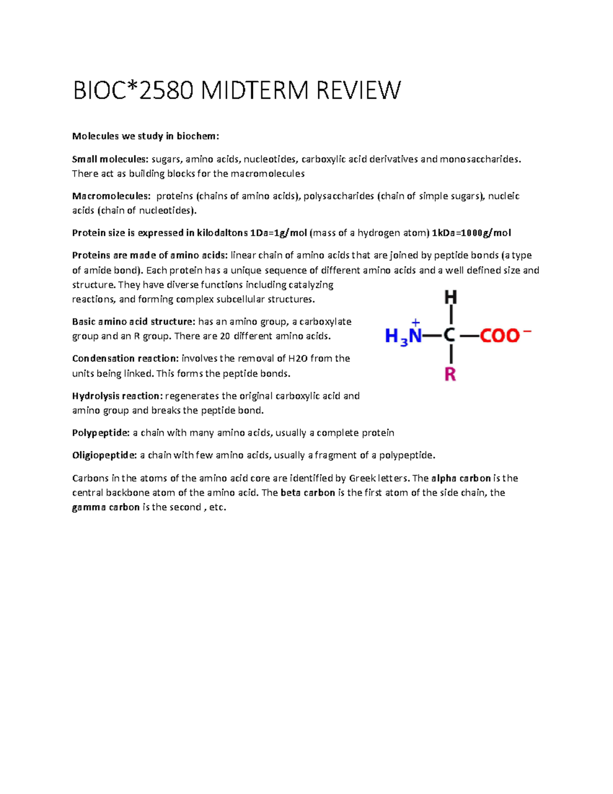 Midterm Review Warning Tt Undefined Function 32 Warning Tt Undefined Function 32 Bioc 0889