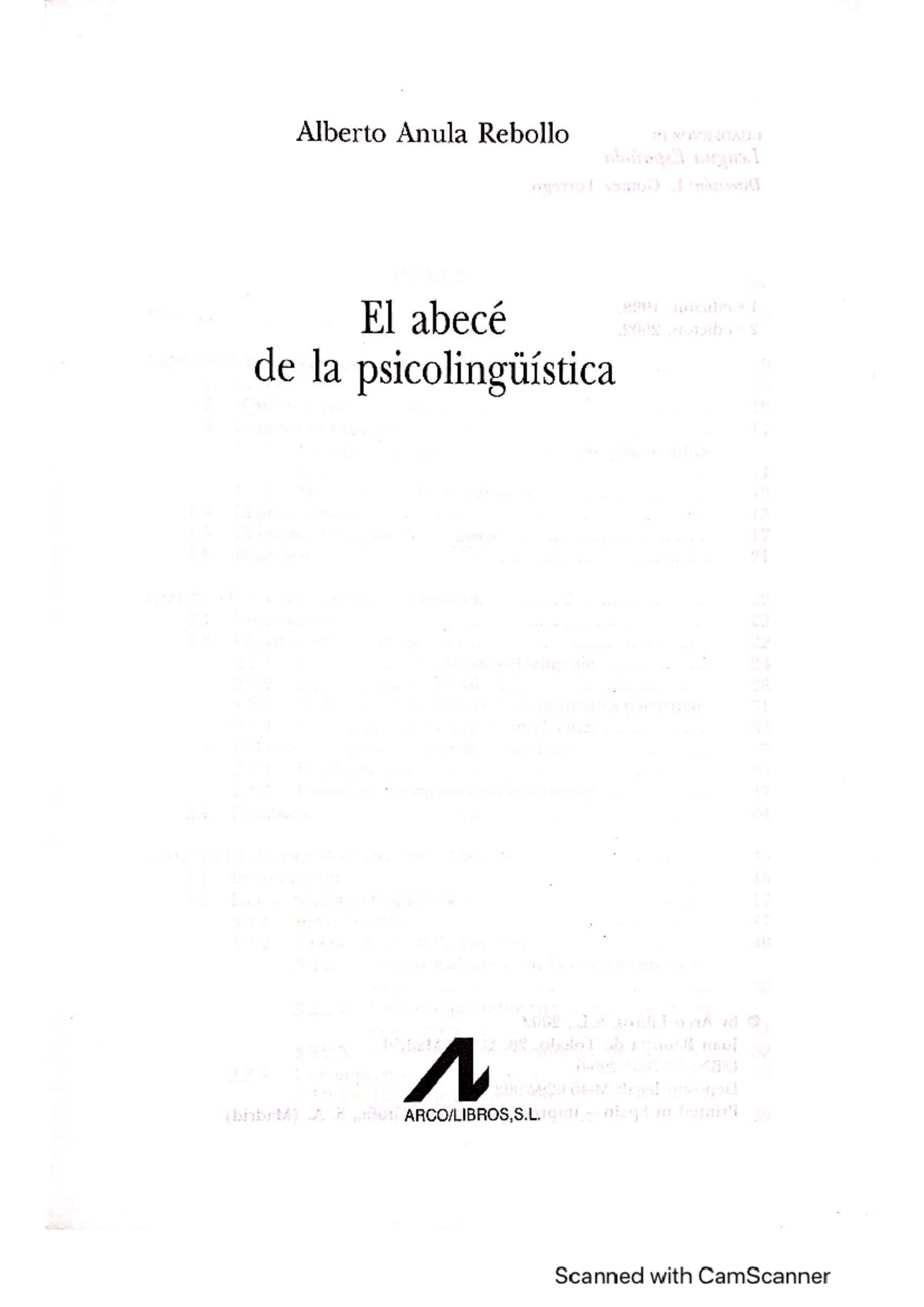 2-3. El abece de la psicolinguistica - Alberto Anula Rebollo El abecé ...