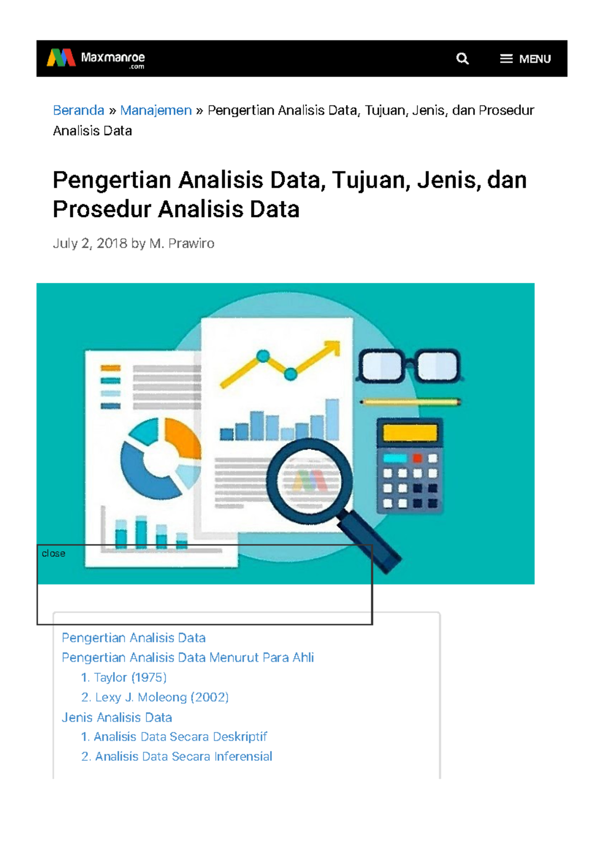 Analisis DATA adalah- Pengertian, Tujuan, Jenis, Prosedur Analisis Data ...