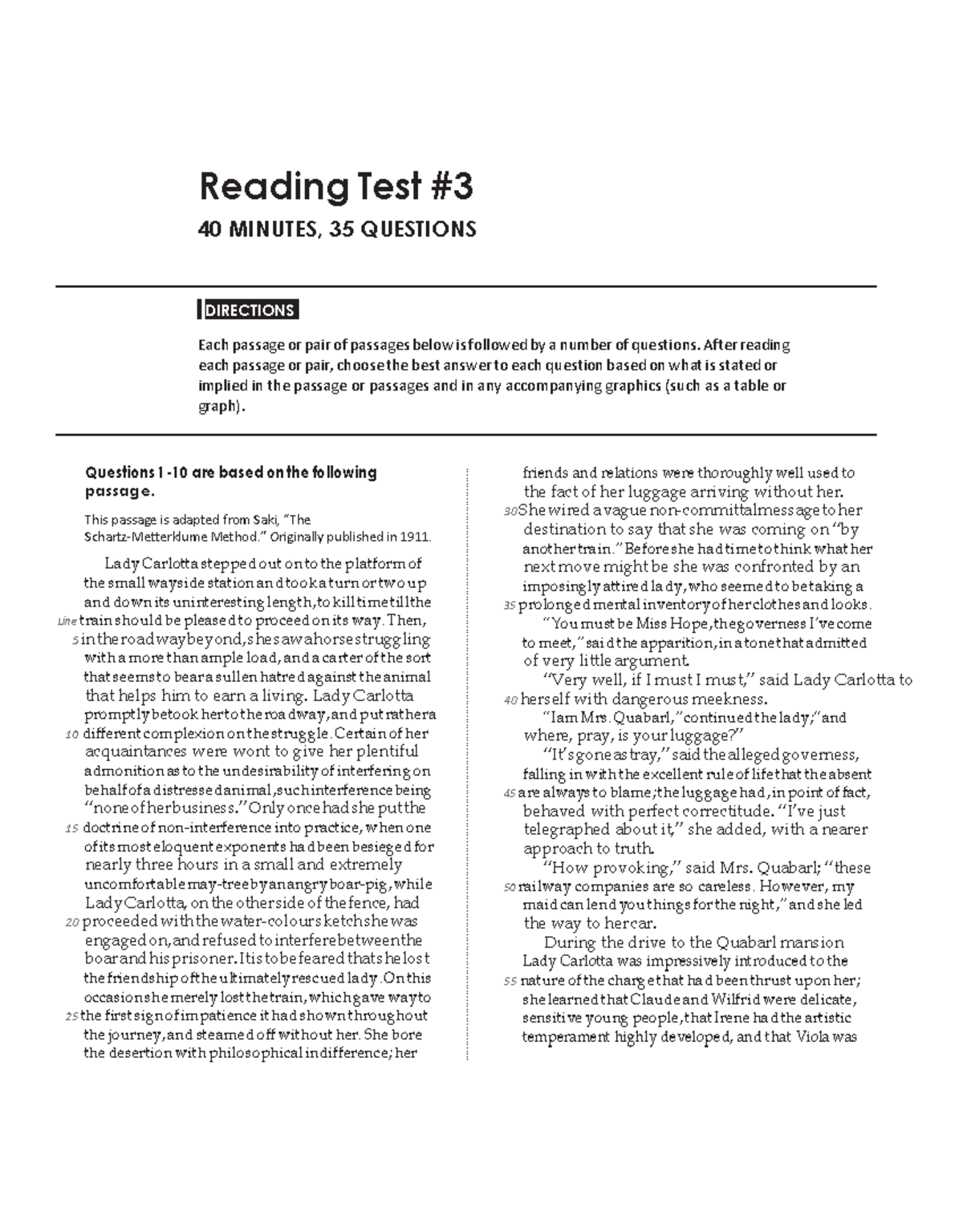ENG 189 SAS#6b reading practice 2324 - PRACTICE READING, COURSE ENG 189 ...