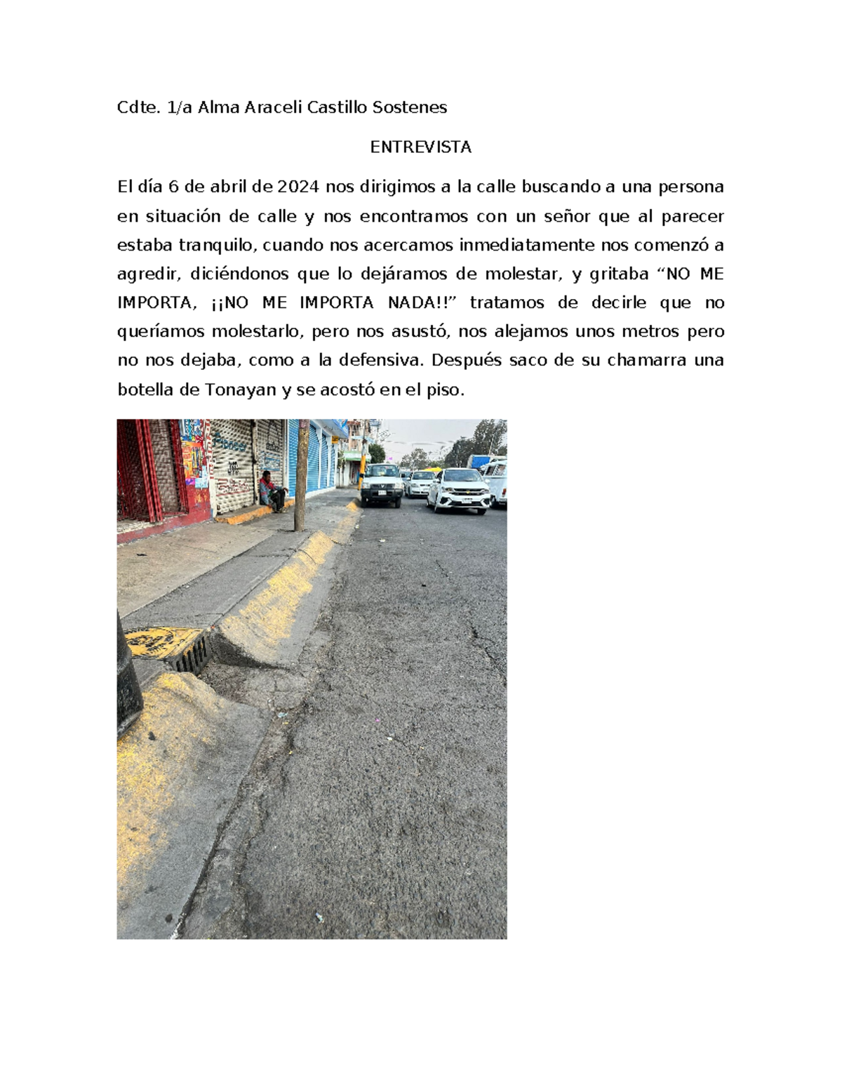 Video entrevista - un ensayo - Cdte. 1/a Alma Araceli Castillo Sostenes ...