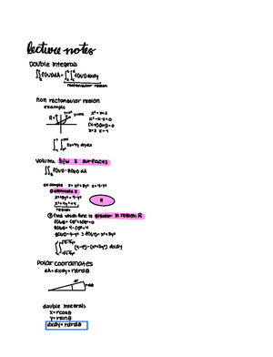 MATH 251-Practice Final V1 Questions - MATH 251 Multivariate and Vector ...