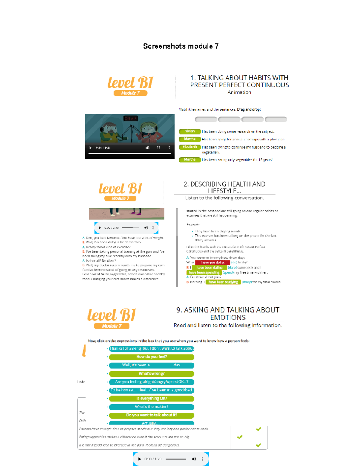 Screenshots Module 7 - INGLES - Ingeniería agroindustrial - Screenshots ...