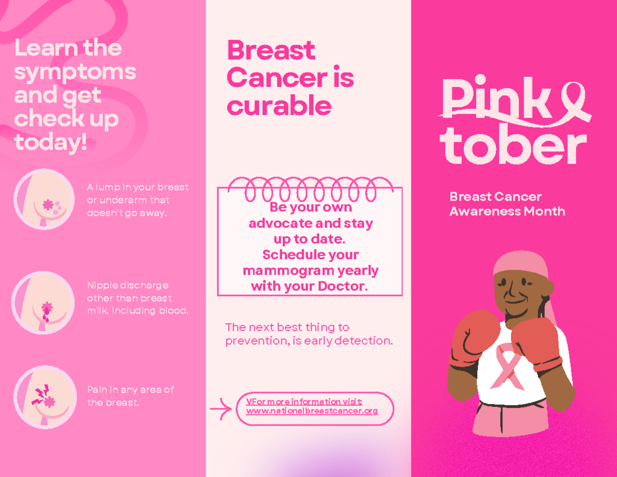Breast cancer- Clinical work - Pink tober Breast Cancer Awareness Month ...