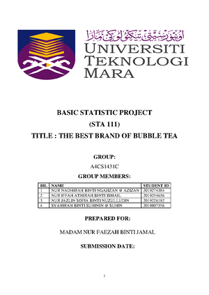 Assignment STA220 - our group project - THE IMPACTS OF WORK FROM HOME ...