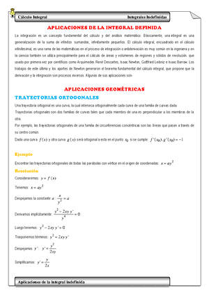 Fórmulas de integración de funciones compuestas - Página 1 Para el ...