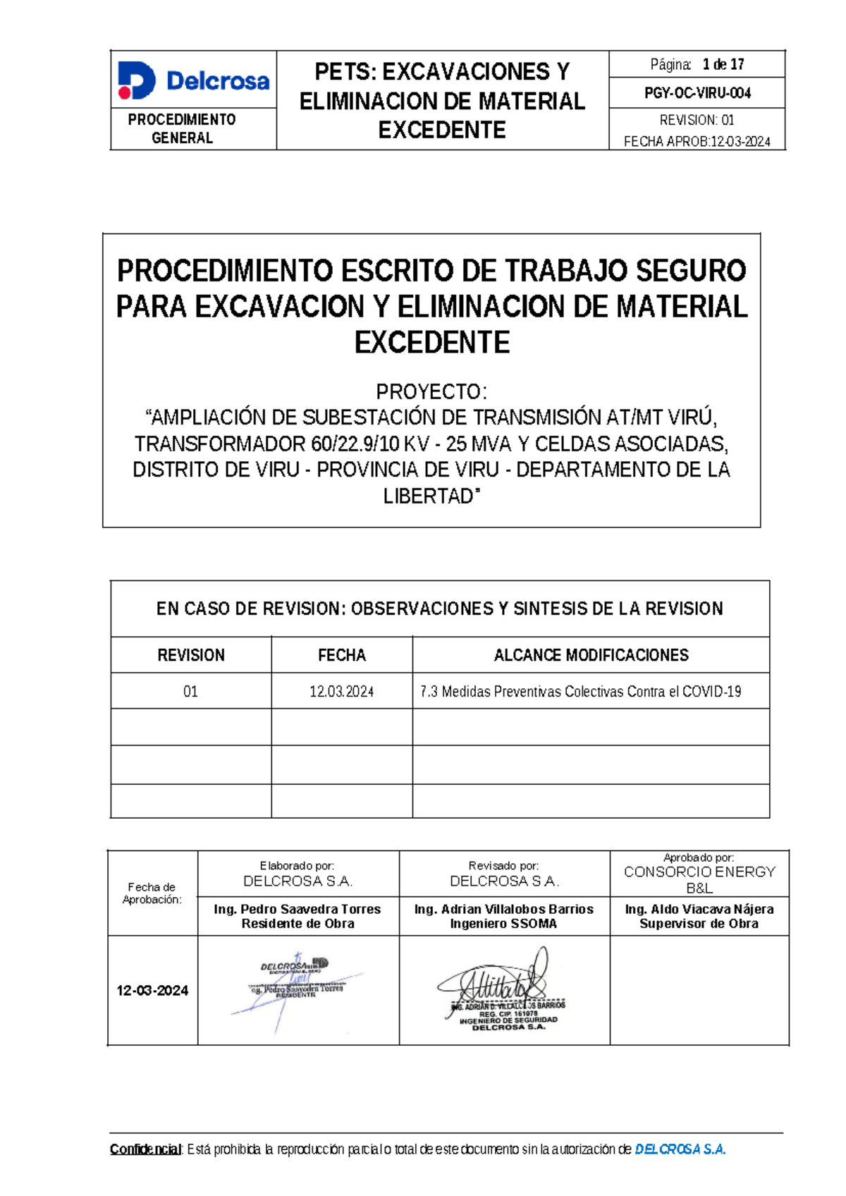 PGY-OC-VIRU-04 Excavaciones y Eliminación de material excedente 01a ...