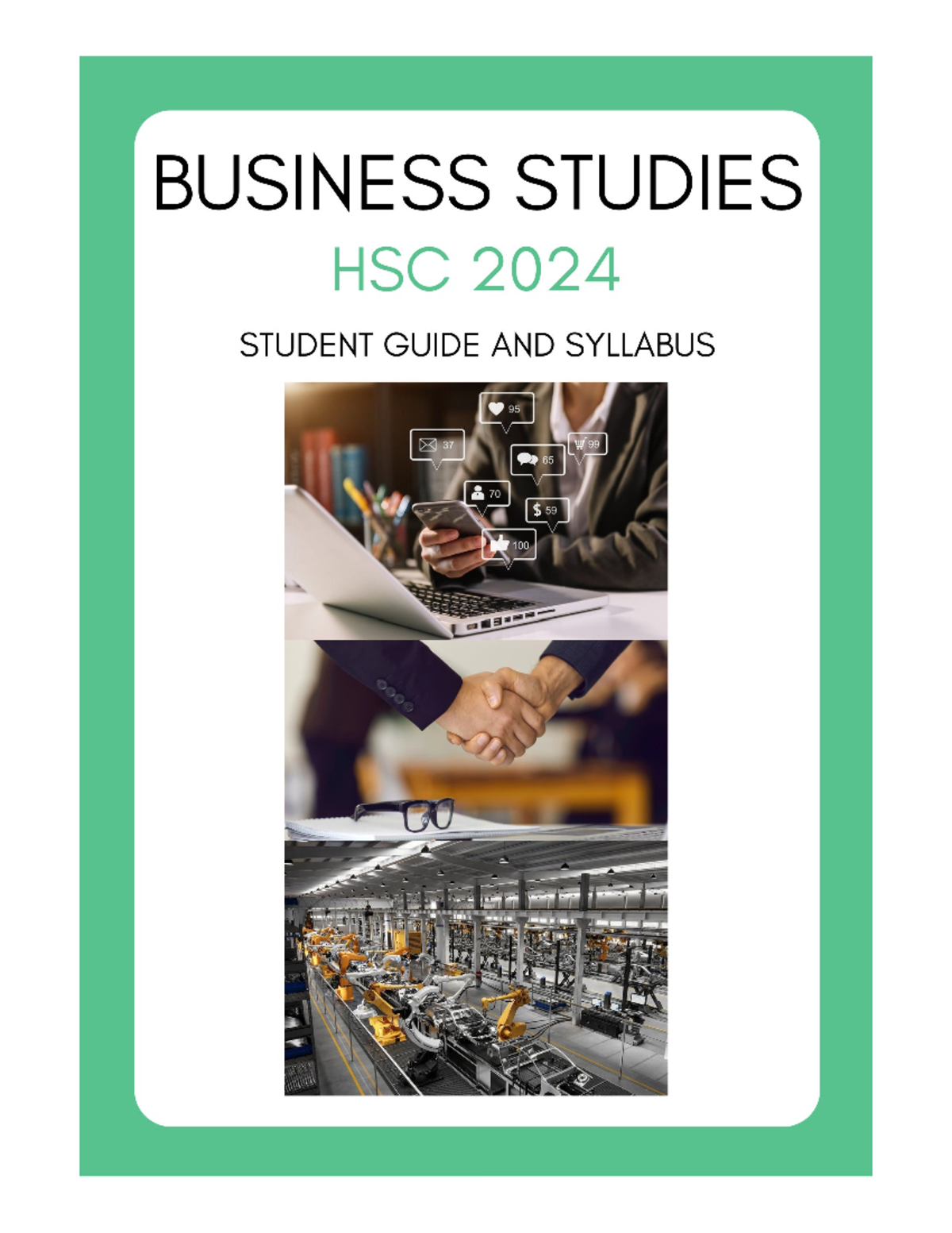 HSC Business Studies Checklist Booklet - TABLE OF CONTENTS INTERNAL ...