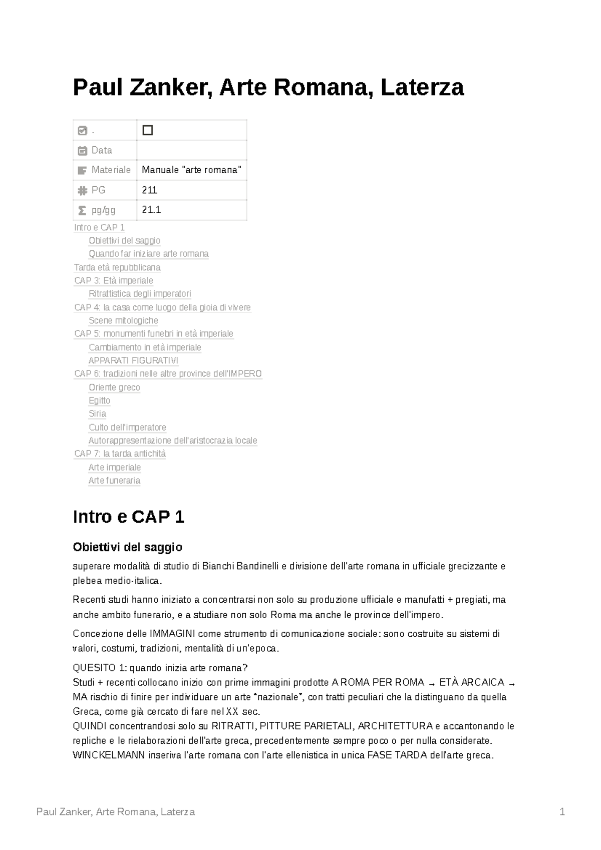 Paul Zanker Arte Romana Laterza - Data Materiale Manuale "arte romana ...