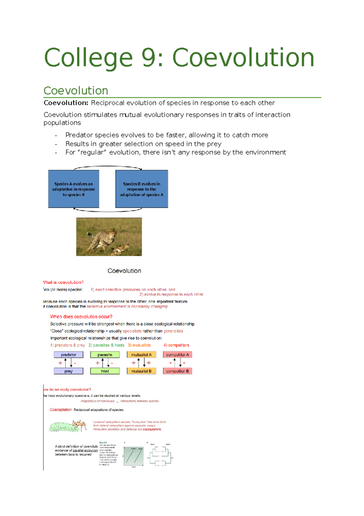 Coevolution Definition