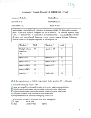 CHEM2020Fall2022Labmanual - CHEM 2020 3. Introductory Organic Chemistry ...