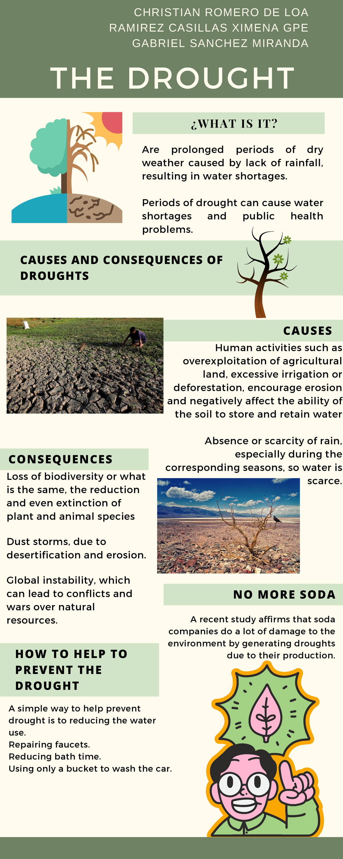 Infographic - CAUSES CONSEQUENCES NO MORE SODA HOW TO HELP TO PREVENT ...