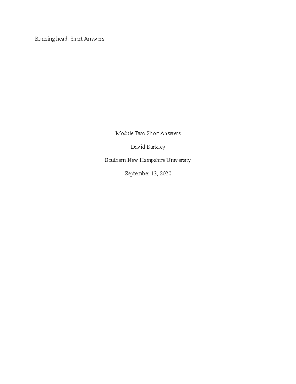 CYB 200 Module Two Case Study Short Answers David Burkley copy ...