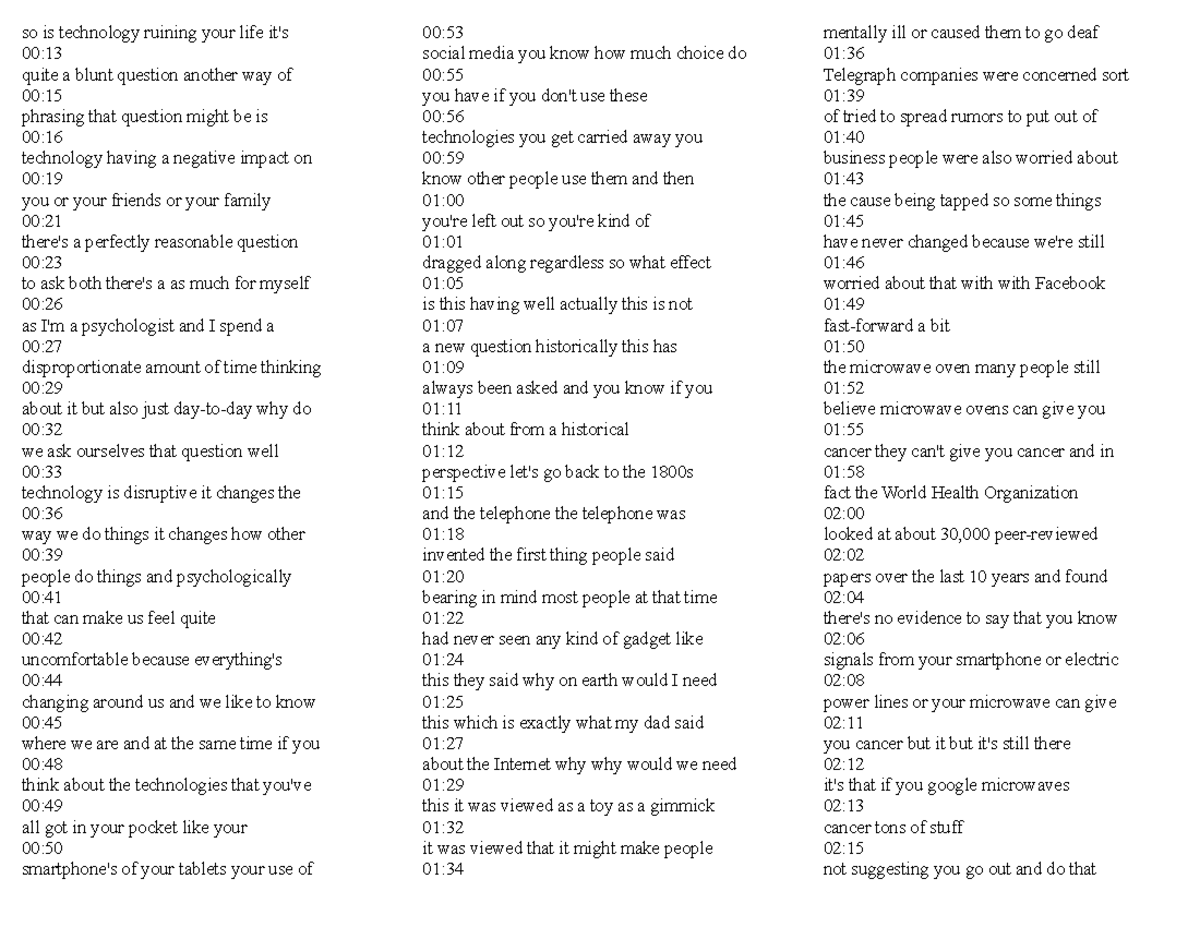 So is technology ruining your life it - so is technology ruining your ...